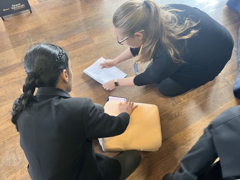 Great Yarmouth Charter Academy Pupils Recognised for Learning CPR ...